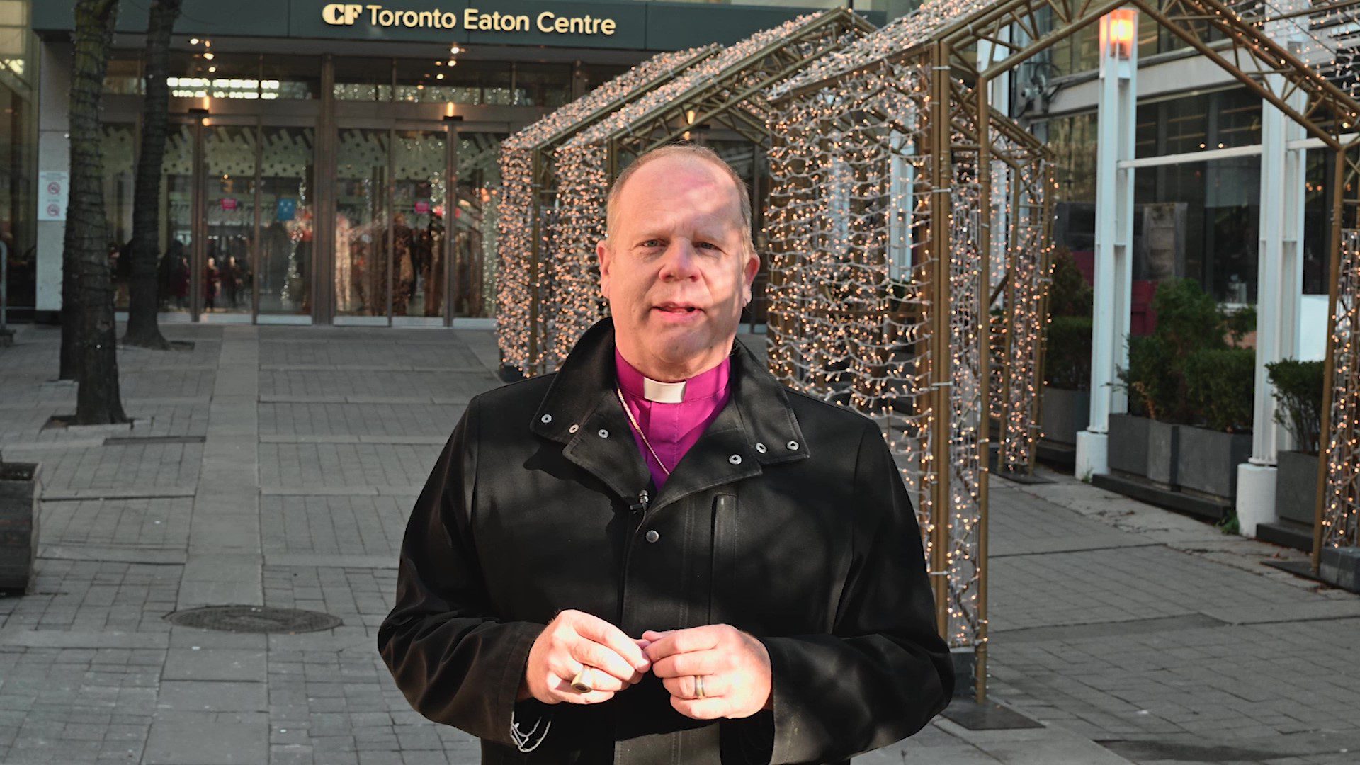 Bishop shares Christmas video message - The Diocese of Toronto